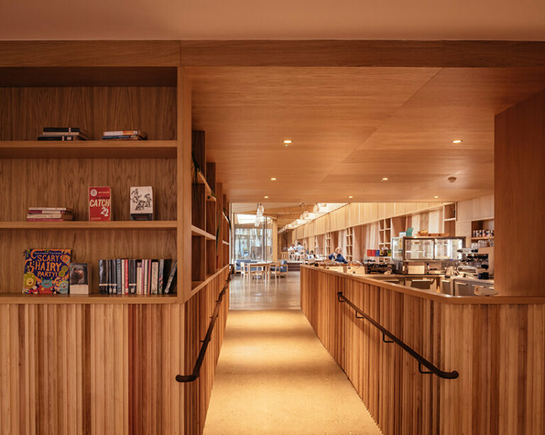 studio weave adds timber extension to london's lea bridge library