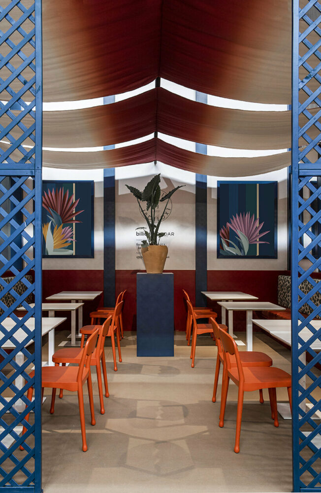 cristina celestino's immersive palais exotique cafe at maison&objet 2022