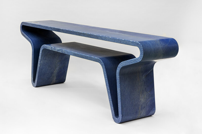 Interview Marc Newson On His Blue And White Designs At Gagosian Athens