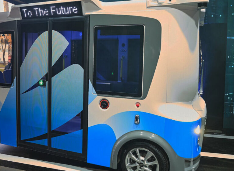 driverless minibus 'MiCa' avoids obstacles & harsh weather with 10 ...
