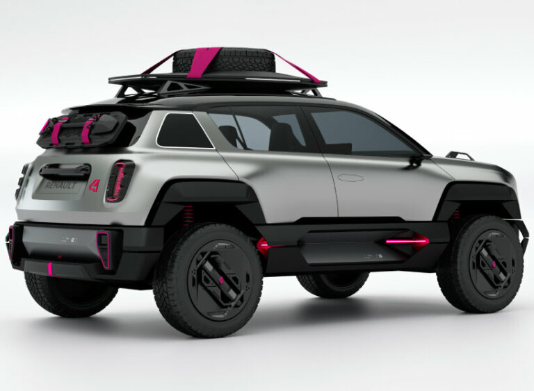 'renault 4EVER trophy' makes an electric comeback after 30 years