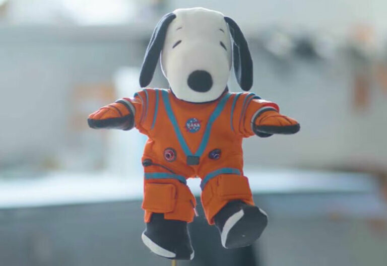 snoopy returns to space on NASA's artemis I moon mission