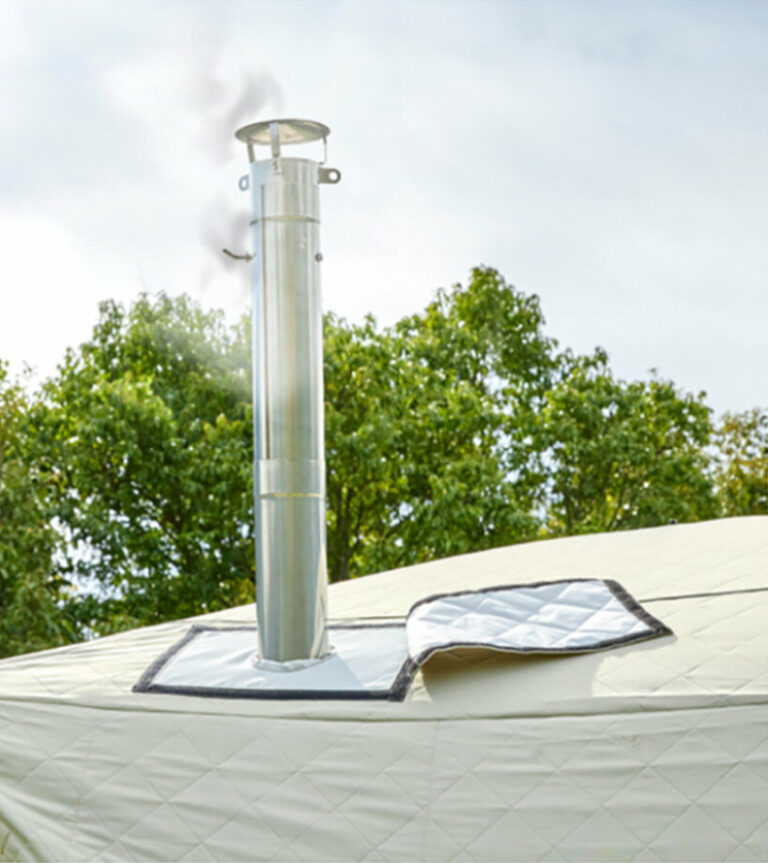 pop-up sauna tent by sunga lets you enjoy heat sessions in the great ...