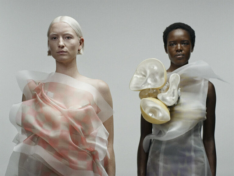 ying gao creates new robotic garments simulating virtual clothing
