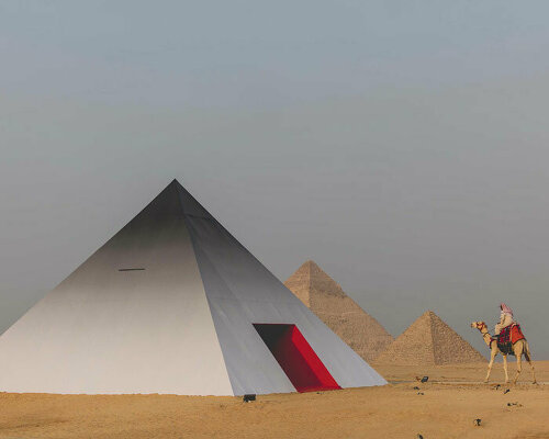 fourth forever is now turns giza pyramids into open-air contemporary ...