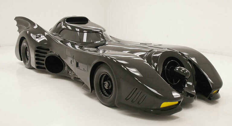 take on the streets with the original batmobile from the 90s batman ...