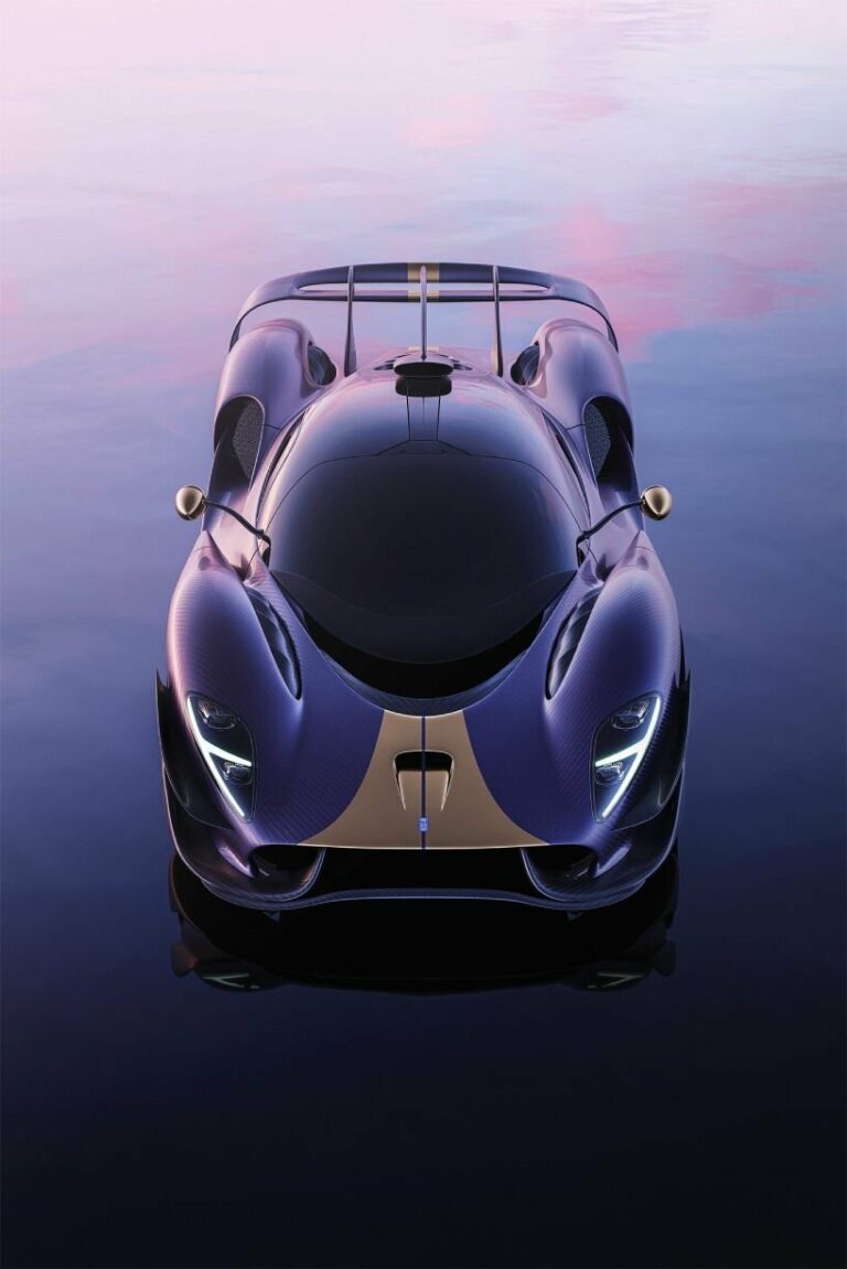 de tomaso unveils P900 hypercar with rounded, full carbon fiber exterior