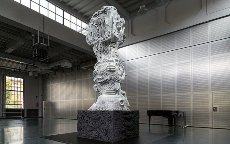 michael hansmeyer's 'digital grotesque III' fabricates 3D-printed ...