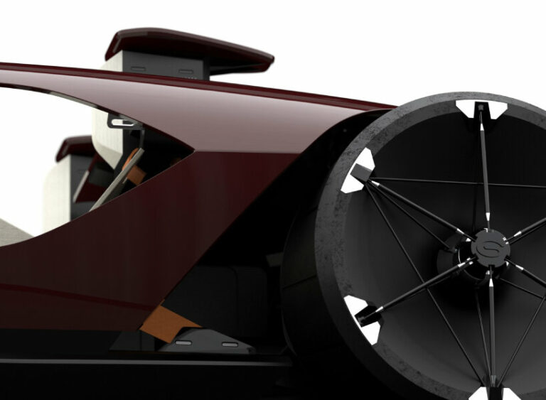 concept sports car 'gac barchetta' is ultra-flat, roofless, & powered ...