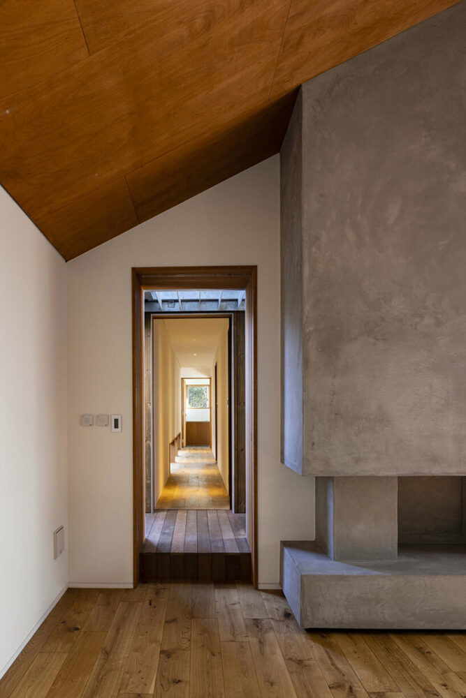 key operation inc. composes 'hayama huts' as a village-like home