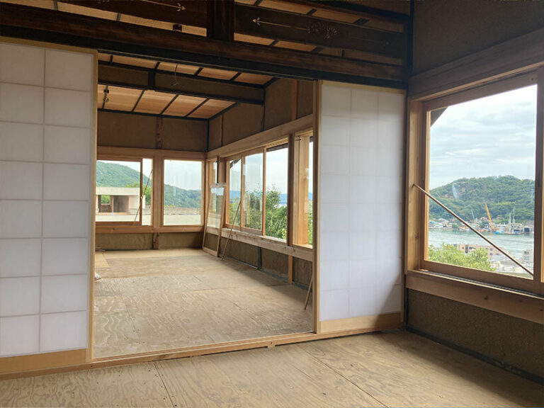 schemata architects strips away old house to reveal its aged charm