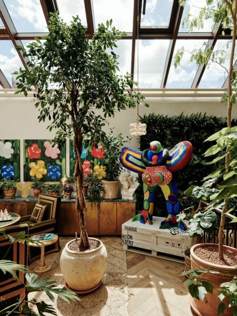 bohemian art house 'maison colbert' summons wes anderson's eclectic ...