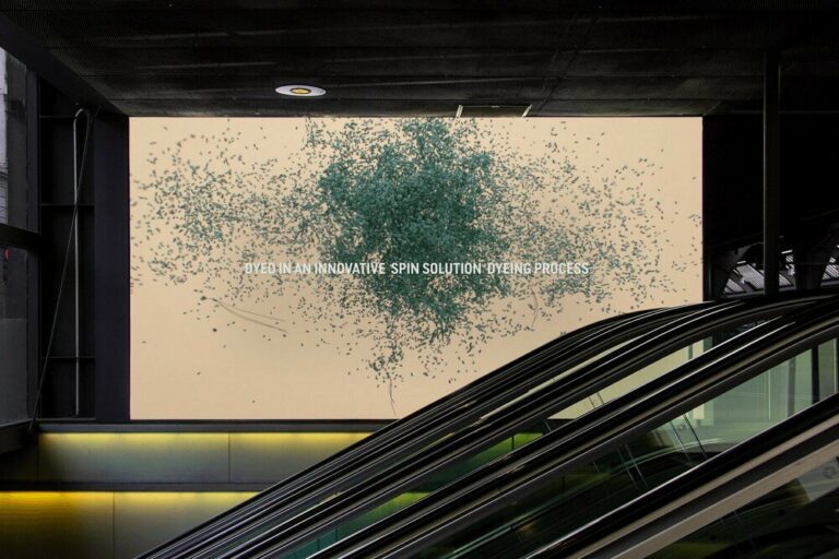 moby digg animates a plastic bottle being recycled into lush fabric