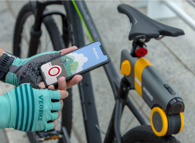 portable 'pikaboost' electrifies any bike in under 30 seconds