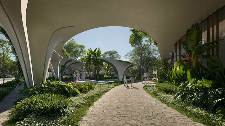 pininfarina architecture designs 'aldea uh may' community in tulum