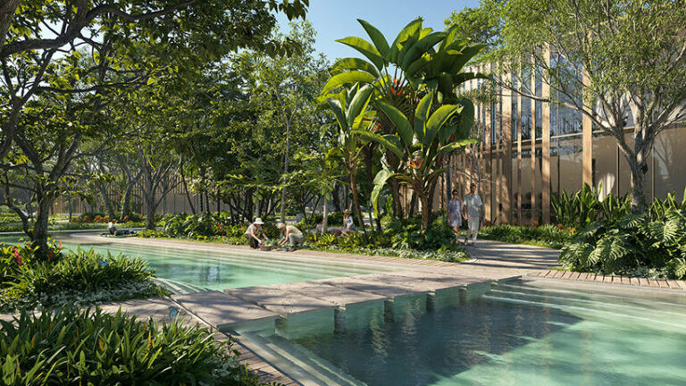 pininfarina architecture designs 'aldea uh may' community in tulum