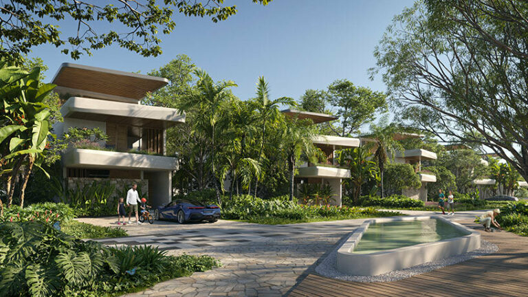 pininfarina architecture designs 'aldea uh may' community in tulum