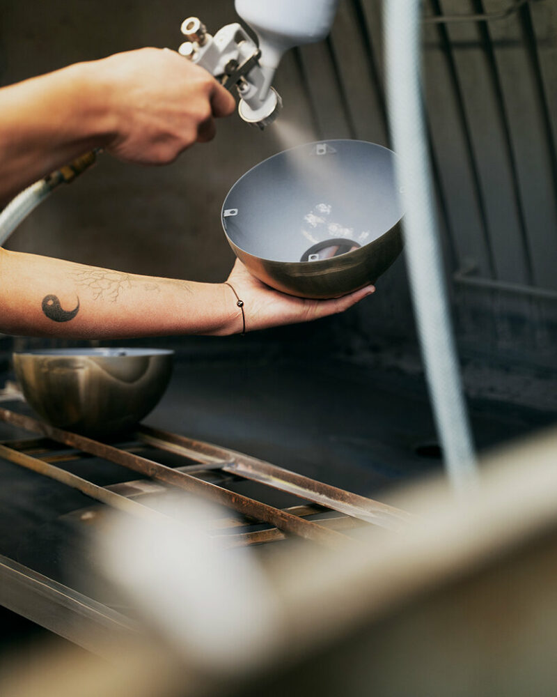 annabella hevesi's modular lighting evoke the popular roly-poly toy