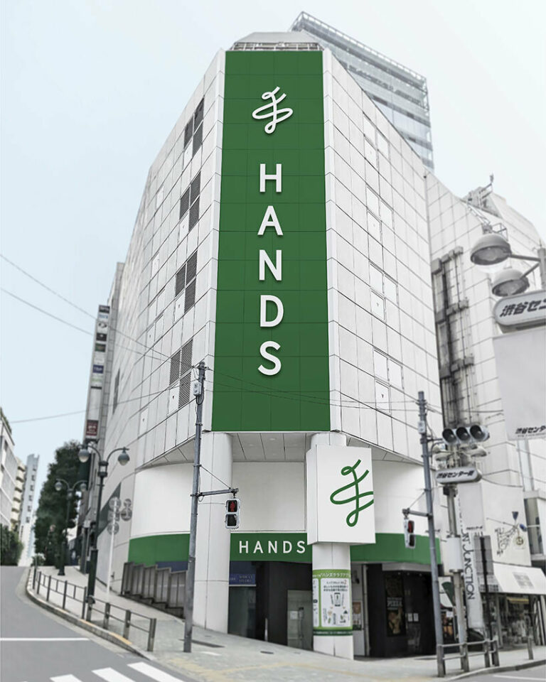nendo designs minimalist new identity for japanese brand HANDS