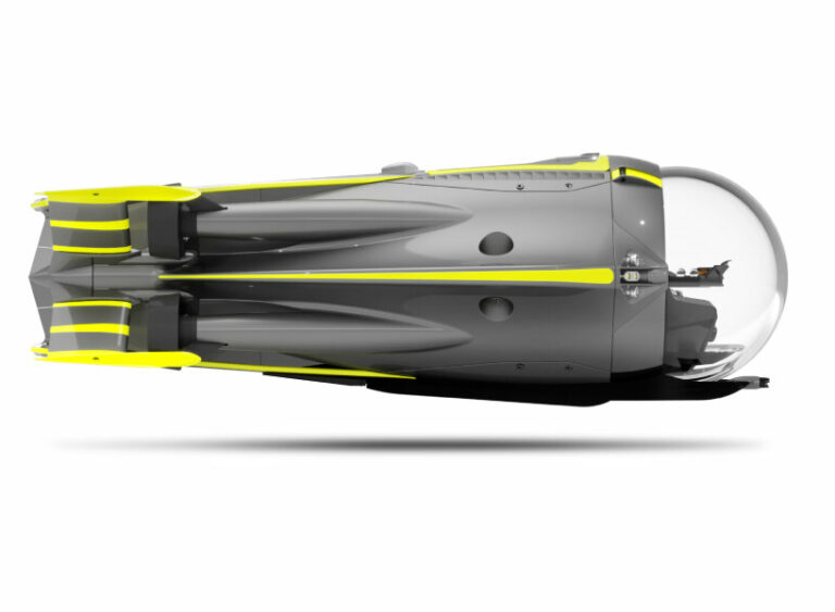 u-boat worx 'super sub' beats dolphins & sharks in underwater racing