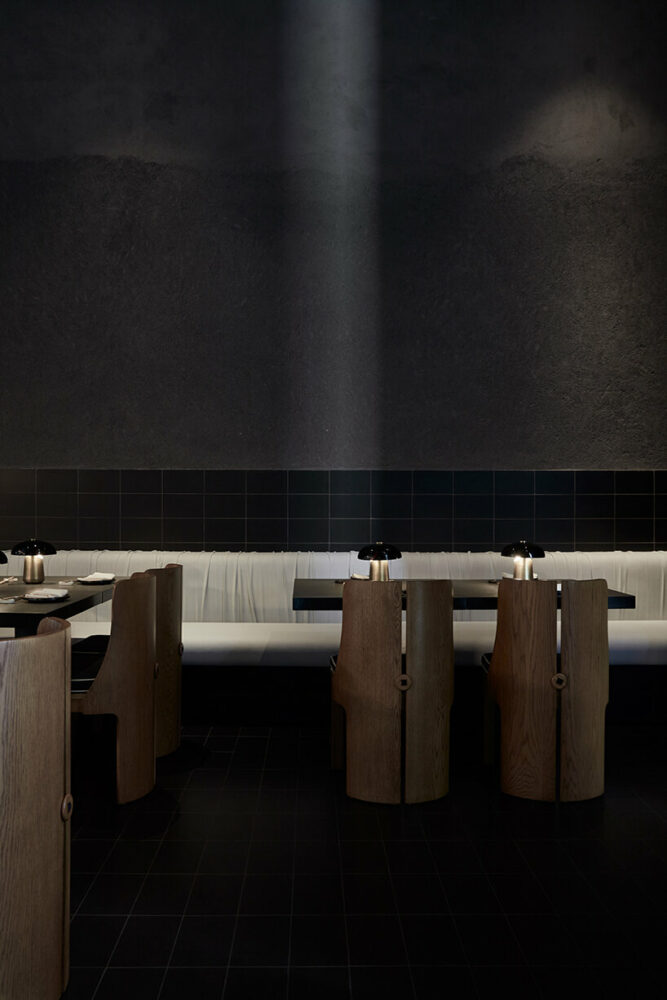 new origami eatery by VSHD echoes underground sushi bars