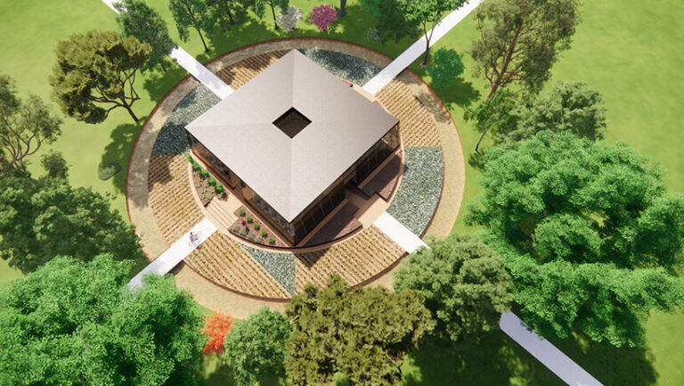 wasp's 3D printed itaca ensures off-grid living & ecological balance