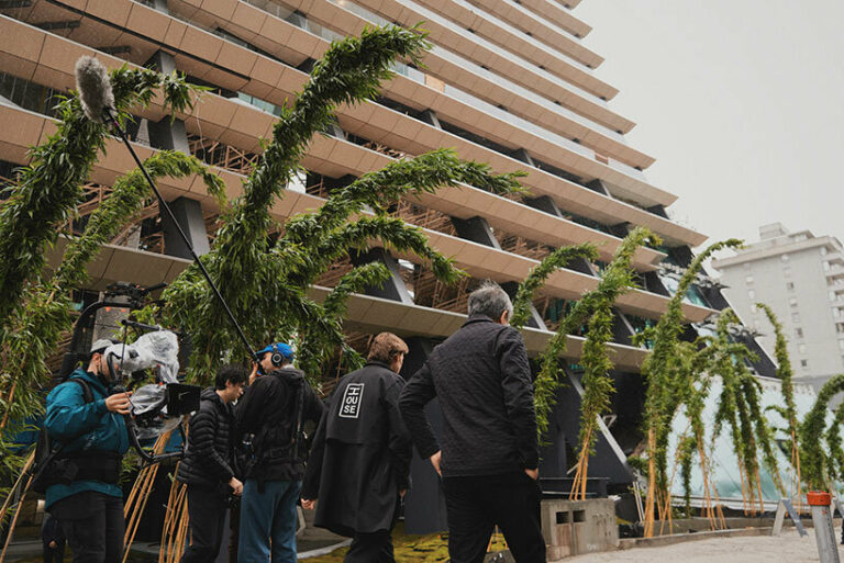 kengo kuma lands in vancouver to visit his first residential tower in ...