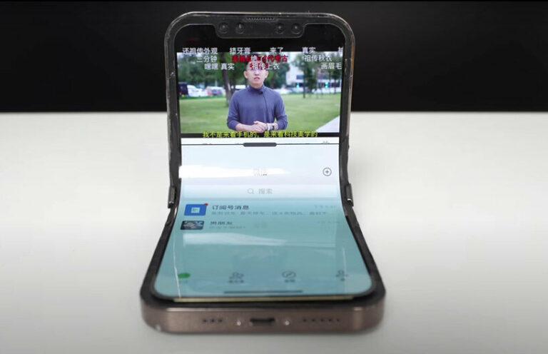 the world's first foldable iPhone is here - and it wasn't made by apple