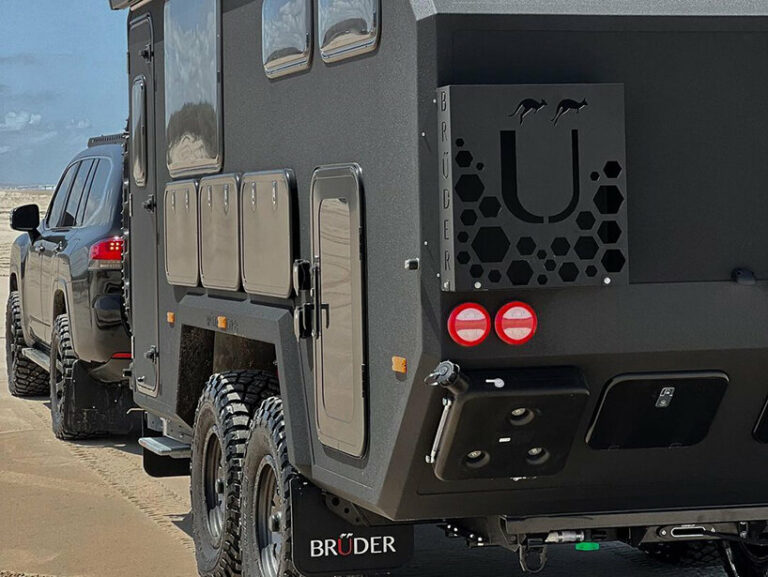 bruder's EXP-8 effortlessly conquers any off-grid land