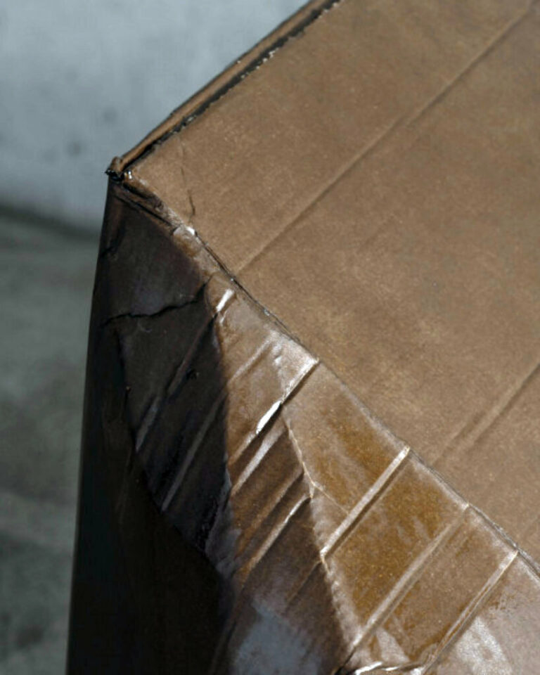 illya goldman gubin sculpts recycled furniture by pouring resin and ...