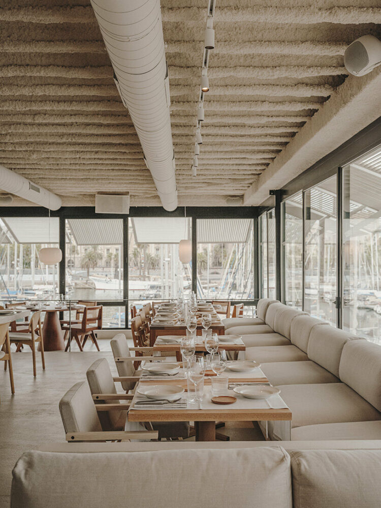 isern serra designs seaside 'fiskebar' restaurant in barcelona
