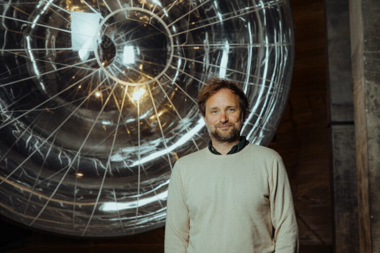 tomás saraceno exhibits oceans of air at MONA in tasmania