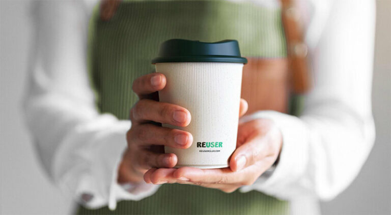 new reuser coffee cup by IDC is UK's first made from vegetable oil