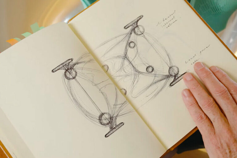 ross lovegrove offers intimate tour of his sketches and studio in ...