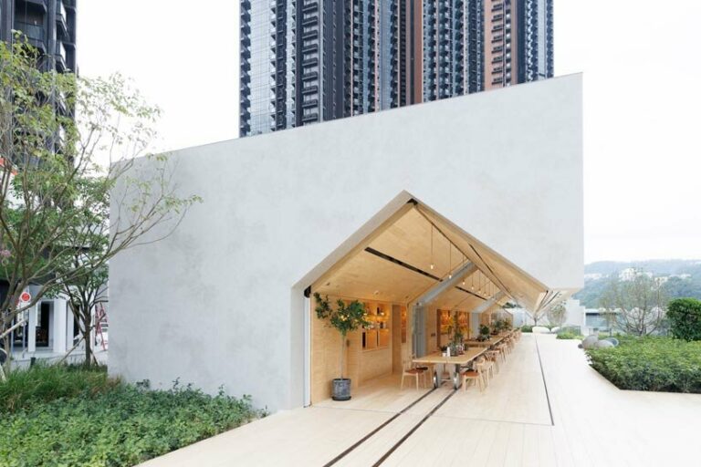 snøhetta's urban farm sprouts green pockets in bustling hong kong