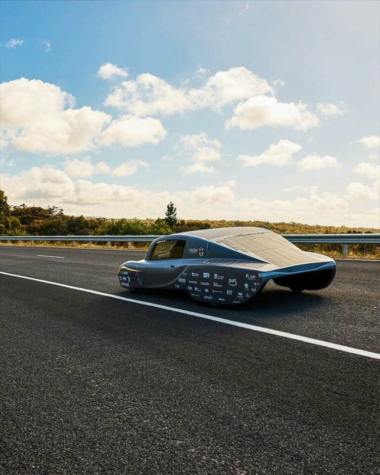 sunswift 7 is the fastest solar-powered race car over 1000km