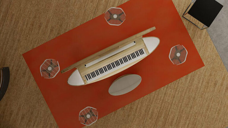 celebrating its 50th anniversary, roland unveils sculptural piano with ...