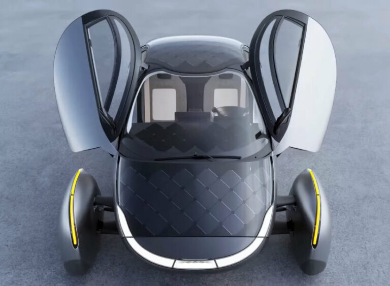 three-wheeled spaceship solar car 'aptera launch' drives for months ...