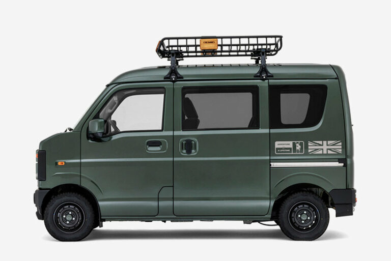 damd's body kit transforms suzuki's 'every' minivan into a defender ...