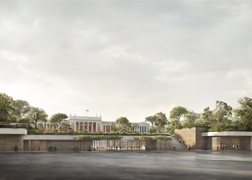 chipperfield wins contest to expand athens archaeological museum