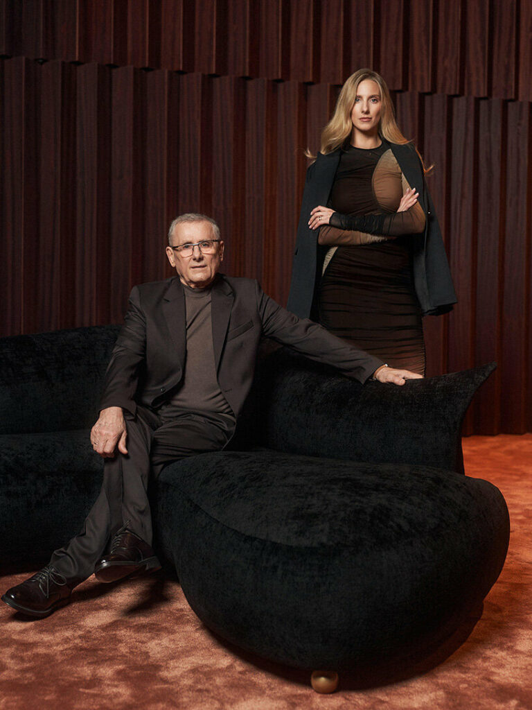 desforma's fluid furniture formed as if by sculptural force of nature