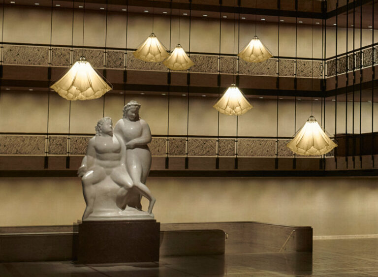 DRIFT's dancing flowers 'shylight' gracefully bounce in new york city ballet