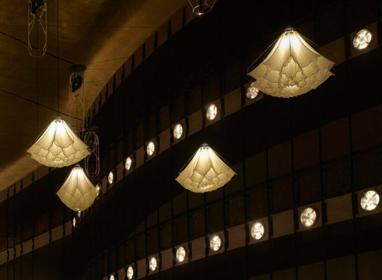 DRIFT's dancing flowers 'shylight' gracefully bounce in new york city ...