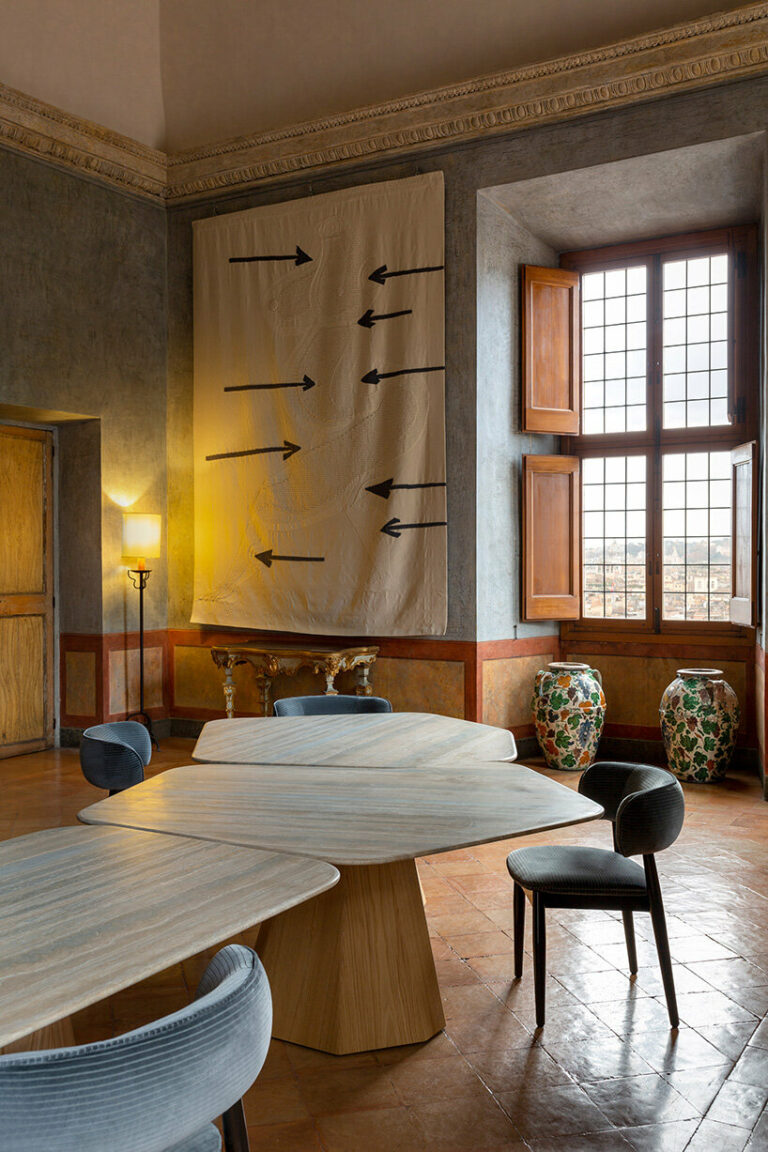 FENDI takes over renaissance rome's villa medici with new interiors