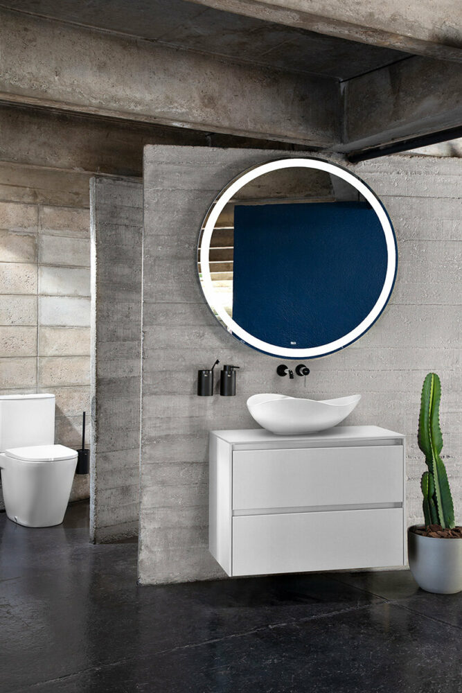 roca homages brazilian modernist ruy ohtake with anniversary washbasin