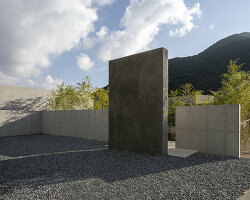 moon hoon completes 'simple house' on south korea's jeju island