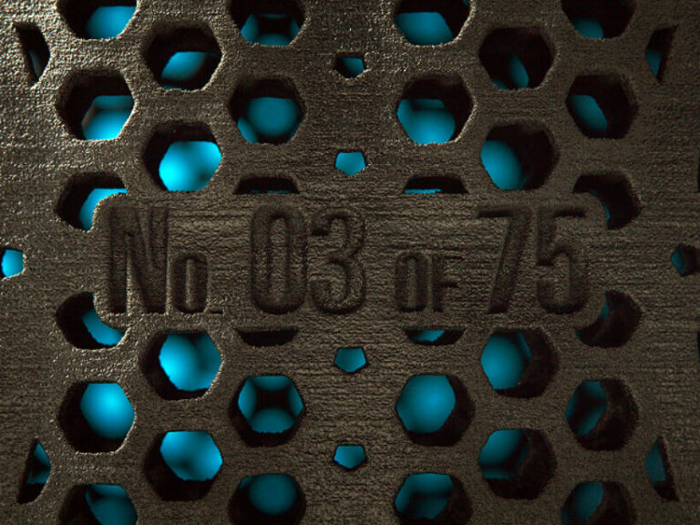 wilson releases 3D printed airless basketball with hexagonal holes