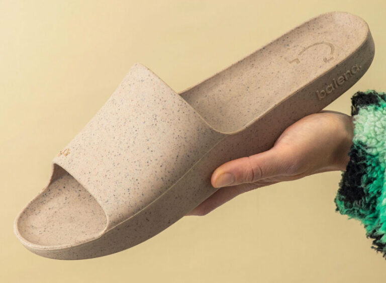 balena's thermoplastic-infused biodegradable sandals decompose back to ...