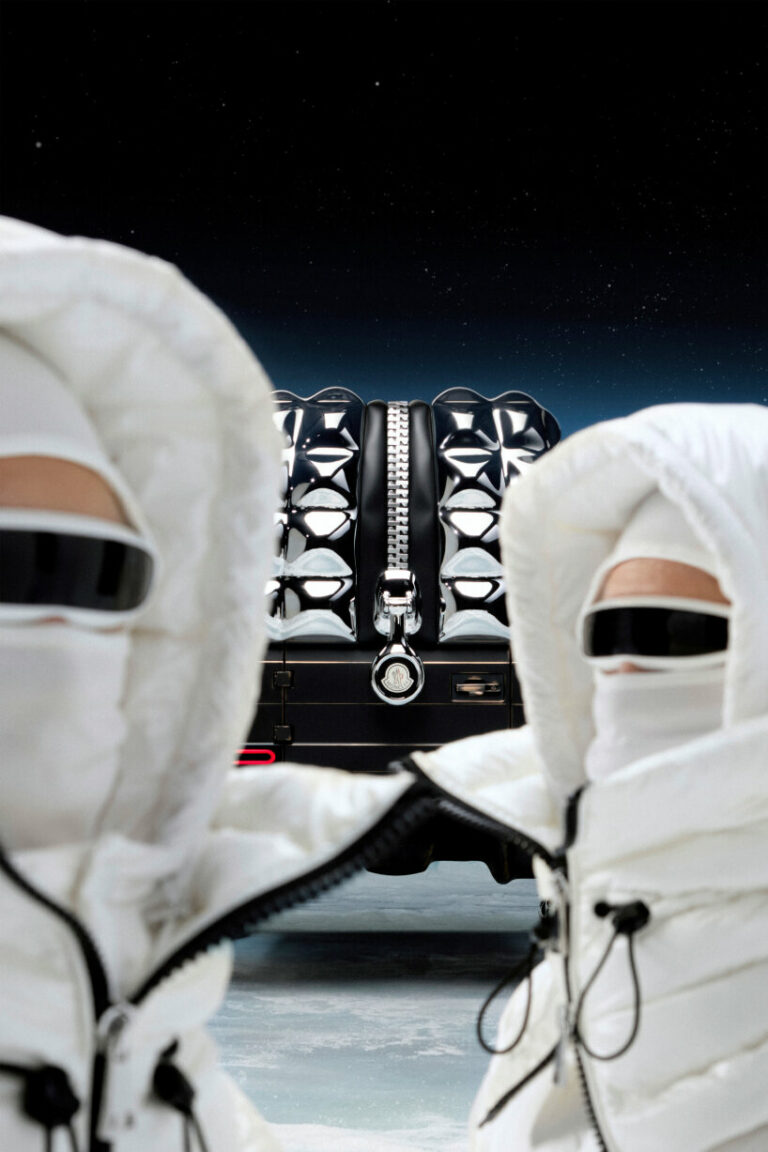 moncler's puffer jacket meets mercedes-benz's iconic G-class for ...