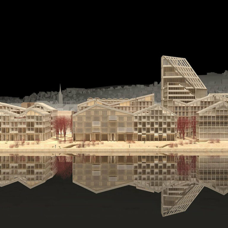 COBE unveils winning design for mixed-use hub in nyhavna